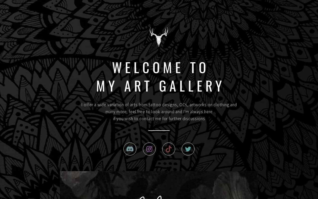 Art Commission Menu